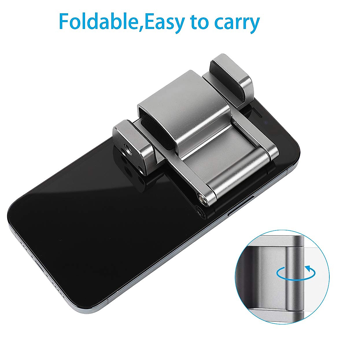 PellKing Osmo Pocket/Osmo Pocket 2 Phone Holder Set Expansion Accessories + Universal Mini Extension Pole Tripod Compatible with DJI OSMO Pocket 2/ DJI OSMO Pocket and Smartphone