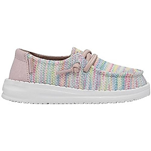 Hey Dude Wendy Toddler Sox Pastels Size C7 | Toddler's Shoes | Kid's Slip On Loafers | Comfortable & Light-Weight