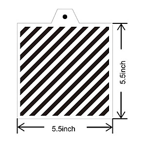 16 Pcs 5.5x5.5in Cookie Stencil Baking Stencils for Royal Icing Cookies, Airbrush Cookies; Sugar Cookie Stencils,Craft Painting Stencil, Stencil Genie Stencils (Essential)