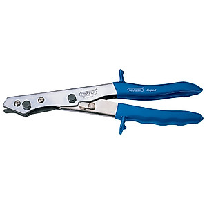 Draper 35748 Expert Hand Nibbler for Metal Sheet, Plastic,Blue,250 mm
