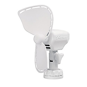 1 - Caframo Ultimate 757 12V 2-Speed 7" Fan - Direct Wire - White
