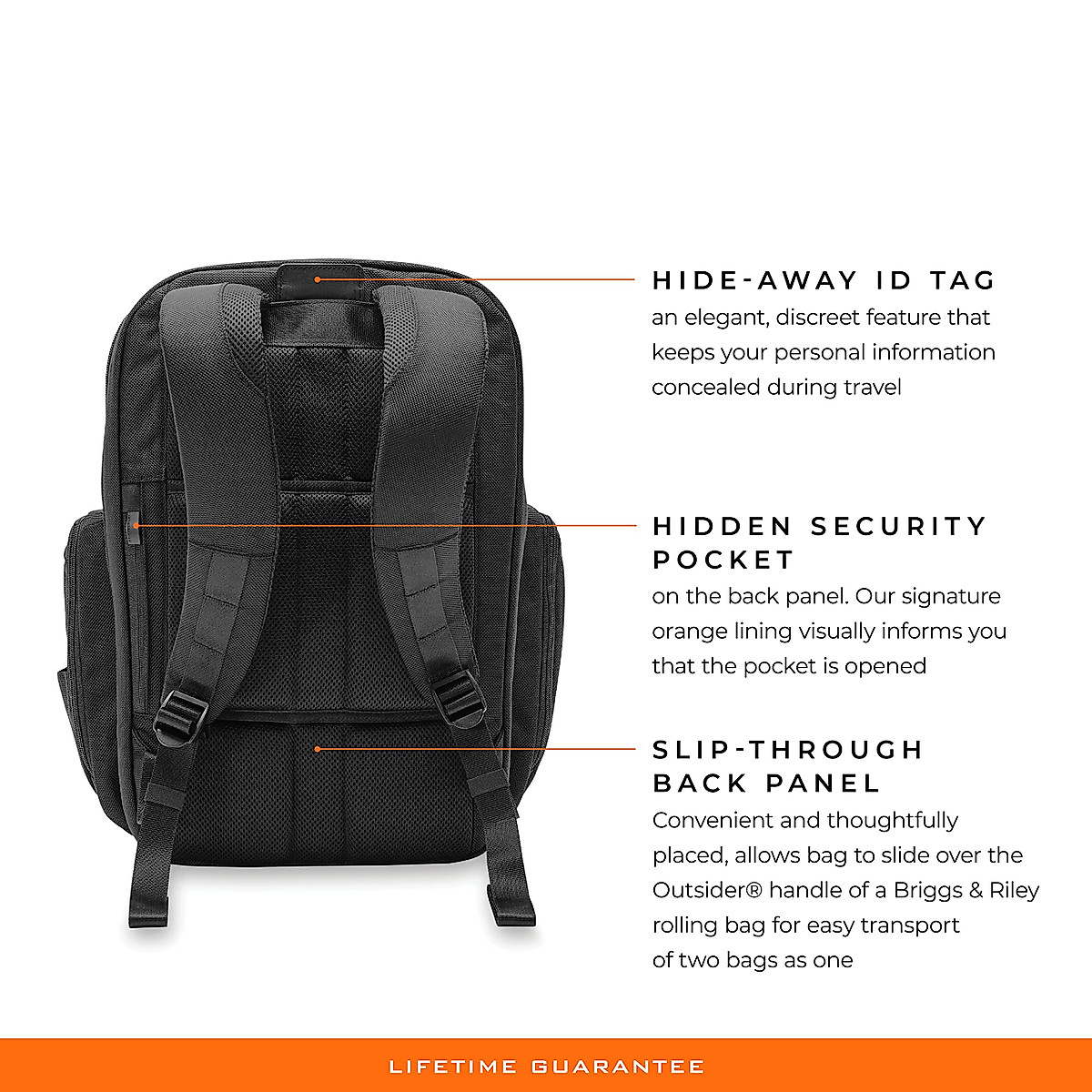 Briggs & Riley Traveler Backpack, Black