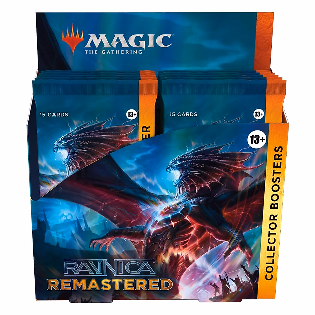 Magic: The Gathering Ravnica Remastered Collector Booster Box - 12 Packs (180 Magic Cards)
