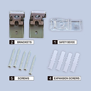 Artdix Roman Shades Blackout Window Shades - White Lined Fabric Custom Geometric Roman Shades Blinds for Windows, Doors, French Doors, Kitchen Windows