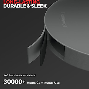 Honeywell Desk Lamp Home Office - Natural Light Adjustable Dimmable Touch LED Full Metal Efficient Table Lighting for Bedroom Read Study Work HWT-01A