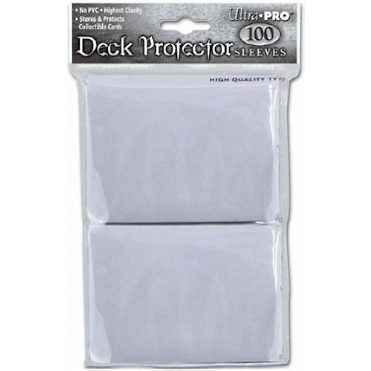 Ultra Pro Products - Ultra Pro Deck Protector Sleeves 100ct Clear - Ultra Pro #81927