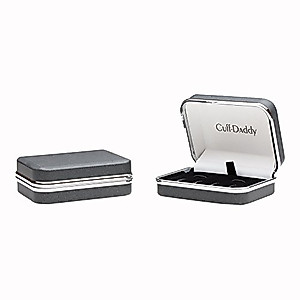 Solid Sterling Silver Mother of Pearl Tuxedo Cufflinks and Studs Formal Set by Cuff-Daddy