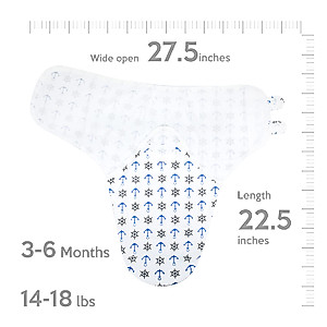 Ourcan Baby Swaddle Blankets for Boy Girl 0-3 Months 3-6 Months, Newborn Swaddle Adjustable Infant Wraps 3-Pack, 100% Combed Cotton, Large Size