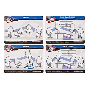 TECH DECK VS Series Blind Skateboards Fingerboard, Obstacle and Challenge Card Set