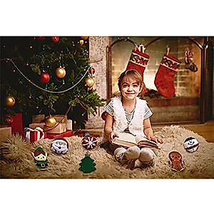 QINGQIU 6 Pack Christmas Squishy Toys Slow Rising Squishies Christmas Toys for Kids Boys Girls Toddlers Christmas Party Favors Stocking Stuffers Gifts