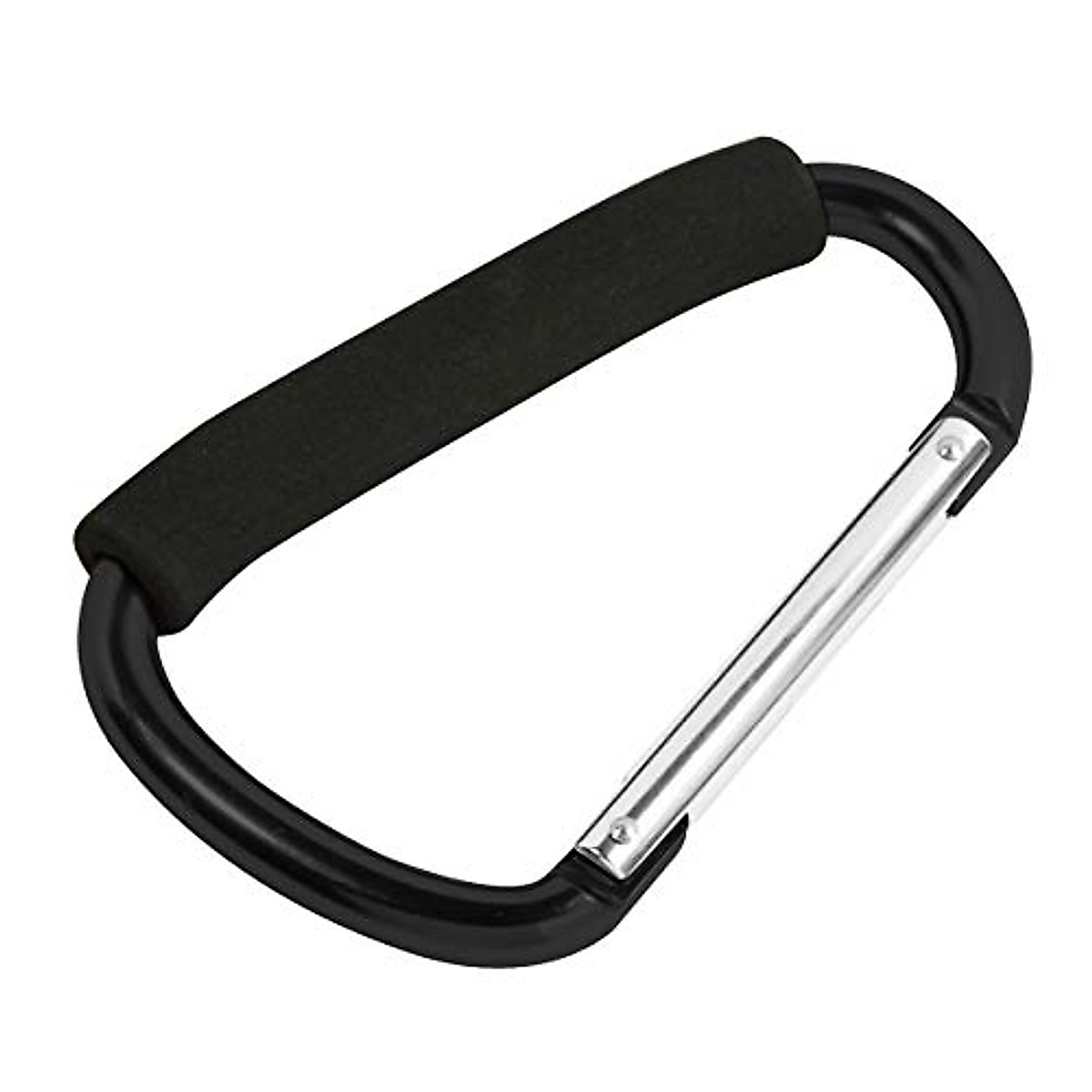 SE Assorted Color Jumbo Aluminum Carabiners (12 PC.) - 1297A-12