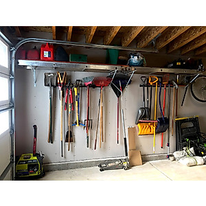 StoreYourBoard Tool Storage Rack, Max, Wall Mount Tools Home and Garage Organizer Storage System, Steel Gear Hanger
