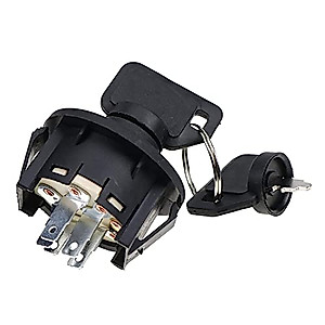 JEENDA 5 Terminals Ignition Starter Switch 117-2221 137-4100 Ignition Starter Switch Compatible with Toro Z Master TimeCutter ZS SS Series Titan Exmark Lazer Z Quest Next Lazer Z