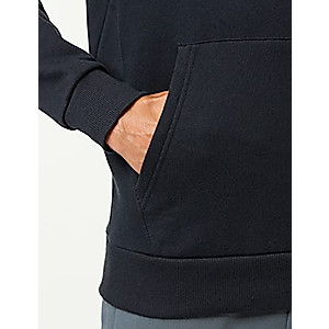 Under Armour Mens Rival Fleece Big Logo Hoodie , Black (001)/Onyx White , 3X-Large