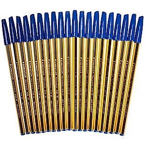STAEDTLER 43403 Ballpoint Pen-Blue(set of 20)