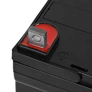 WEIZE Lawn & Garden AGM Battery, 12V 300CCA BCI Group U1 SLA Starting Battery for Lawn, Tractors and Mowers, Compatible with John Deere, Toro, Cub Cadet, and Craftsman