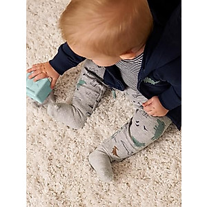 Simple Joys by Carter's Boys' 4-Piece Jacket, Pant, and Bodysuit Set, Navy Dino, 18 Months