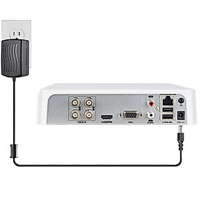 Security-01 AC to DC 12V 3A Power Supply Adapter 5.5mm x 2.1mm for CCTV Camera DVR NVR UL Listed FCC