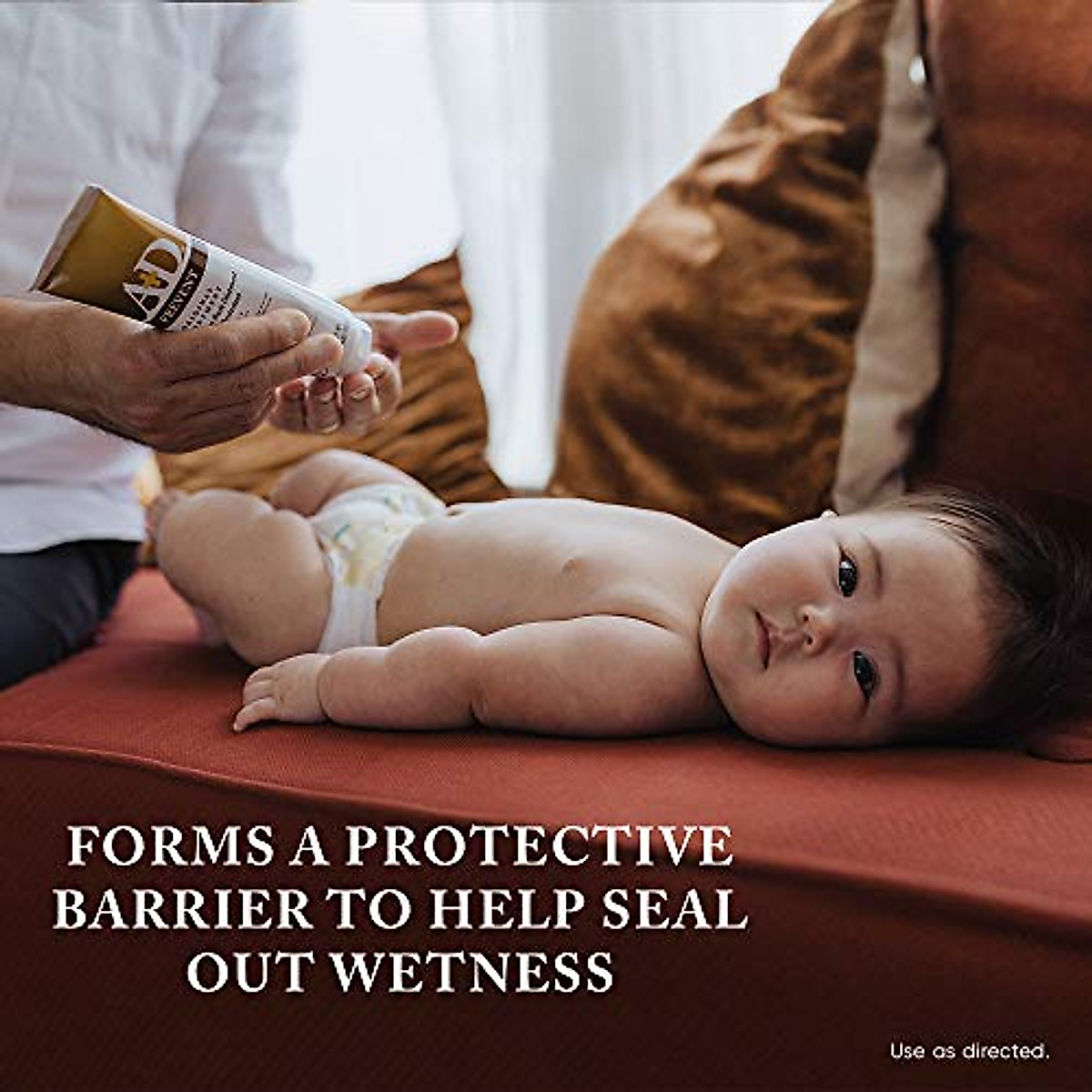 A+D Original Diaper Rash Ointment, Baby Skin Protectant With Lanolin and Petrolatum, Seals Out Wetness, Helps Prevent Diaper Rash, 4 Ounce Tube (Pack of 4), Packaging May Vary