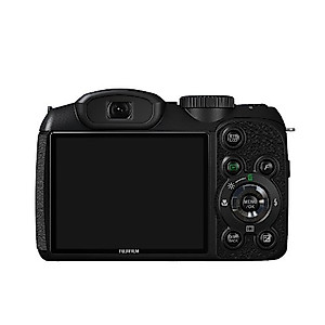 Fujifilm FinePix S1800 12.2 MP Digital Camera with 18x Wide Angle Optical Dual Image Stabilized Zoom and 3-Inch LCD