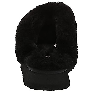 UGG Women's Disquette Slipper, Black, 8