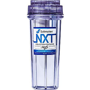 Solmetex NXT Hg5 Collection Container with Recycle Kit (NXT-Hg5-002CR) for Solmetex Amalgam Separator Maintenance Free for Dental Office