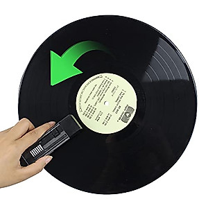 Vinyl Record Cleaning Kit, Anti Static Velvet Brush Vinyl Records LPs Stylus Cleaner Brush - Best Cleaning Vinyl Records, to Remove Dust Static Particles