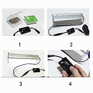 Way2top Fish Tank Aquarium LED Light,Intelligent Timing Dimming System, Modulator Lighting Controller (S2-PRO)