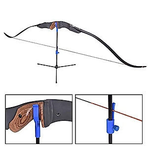 NBCGGS Archery Recurve Bowstand Compound Bow Holder Rack Bow Accessories,Blue
