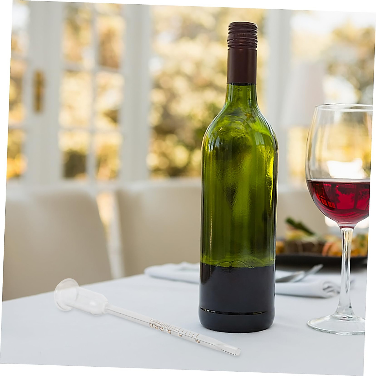 SEWOART Vinometer Meter Tester for Wine Precision Alcoholmeter for Measuring Wine Percentage