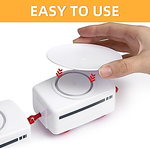 STOBOK Rotating Sushi Train Toys Electric Rotary Sushi Machine Set Track Conveyor Belt Rotating Table Food Train Toys for Kids Multifunctional Kids Toys, White