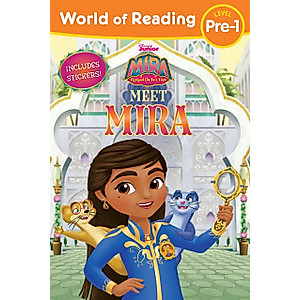 World of Reading: Mira, Royal Detective Meet Mira-Level Pre-1 Reader with Stickers
