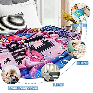 Lviliss Gifts for 11 Year Old Girl Blanket, 11 Year Old Girl Gift Ideas, 11th Birthday Gifts for Girls, 11 Year Old Girl Gifts for Birthday, 11th Birthday Decorations for Girls Throw Blanket 50”x60”