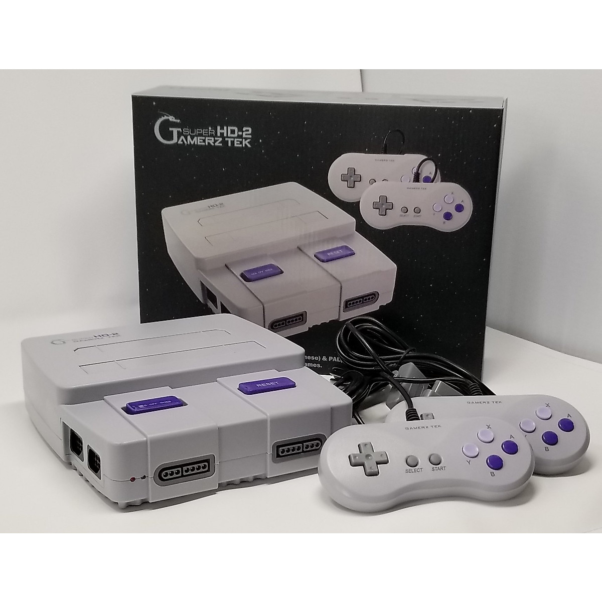 Super HD-2 compatible with Super NES and NES games (HDMI Output, No Games Included)