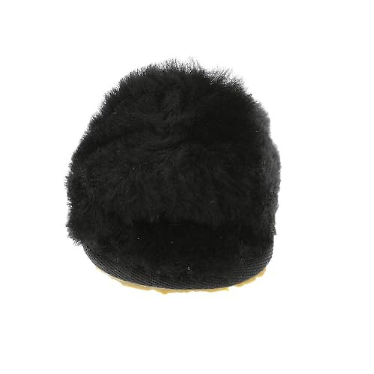 UGG Kids' Fluff Yeah Slide Slipper, Black, 2