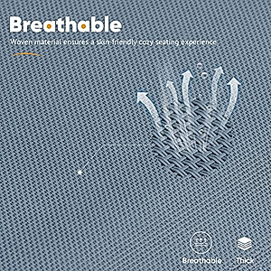 Zupapa Outdoor Patio Swing Chair w/Textilene Breathable 3-Person Armrest Seat, Canopy Porch Swing w/Adjustable Shading, Heavy-Duty Powder-Coated Swing Sets for Backyard, Poolside, Balcony - Gray