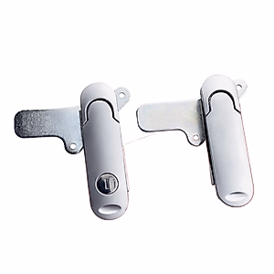 Electric Cabinet Panel Cam Lock Pull Type Pop Up Door Lock with Keys Hardware 1Pcs