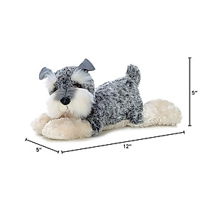 Aurora® Adorable Flopsie™ Ludwig™ Stuffed Animal - Playful Ease - Timeless Companions - Gray 12 Inches