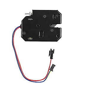 Stainless Steel Electric Cabinet Lock Adjustable Digital Smart Electric Cabinet Electromagnetic Lock (DC12V)