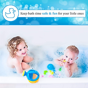 Aurelie Silicone Whale Tub Faucet Cover for Kids, Protective Baby Safety Products for the Bathtub Spout, Blue