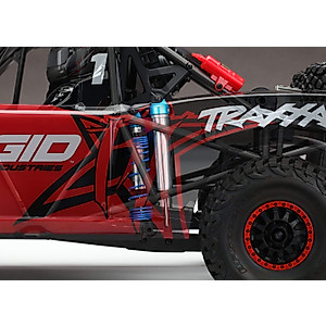 Traxxas TRA8457 - Shock caps, Aluminum (Blue-Anodized), King Shocks (4)