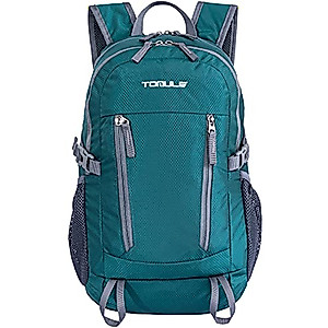 TOMULE 25L Small Hiking Backpack Travel Daypack for 3 Years+, Water Resistant Packable Camping Bike Backpack for Women Men