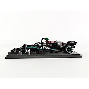 Mint Models Lewis Hamilton F1 Winner Brazilian Grand Prix 2021 Scale Model in 1:43 Scale by Spark