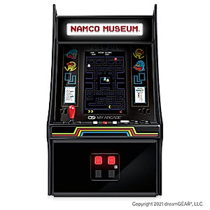 My Arcade Mini Player 10 Inch Arcade Machine: 20 Built In Games, Fully Playable, Pac-Man, Galaga, Mappy and More, 4.25 Inch Color Display, Speakers, Volume Controls, Headphone Jack, Micro USB Powered