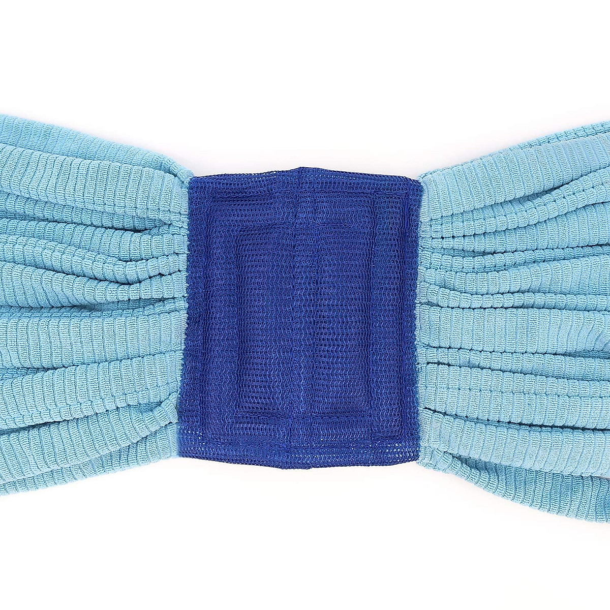 Microfiber Tube Mop Head(16 oz.), 6 Inch Headband, Loop End Commercial String Mop Head Replacement for Home, Highly Absorbent, Industrial and Commercial Use