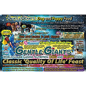 GENTLE GIANTS World Class Canine Nutrition Chicken Feast Dog Food - 30lbs