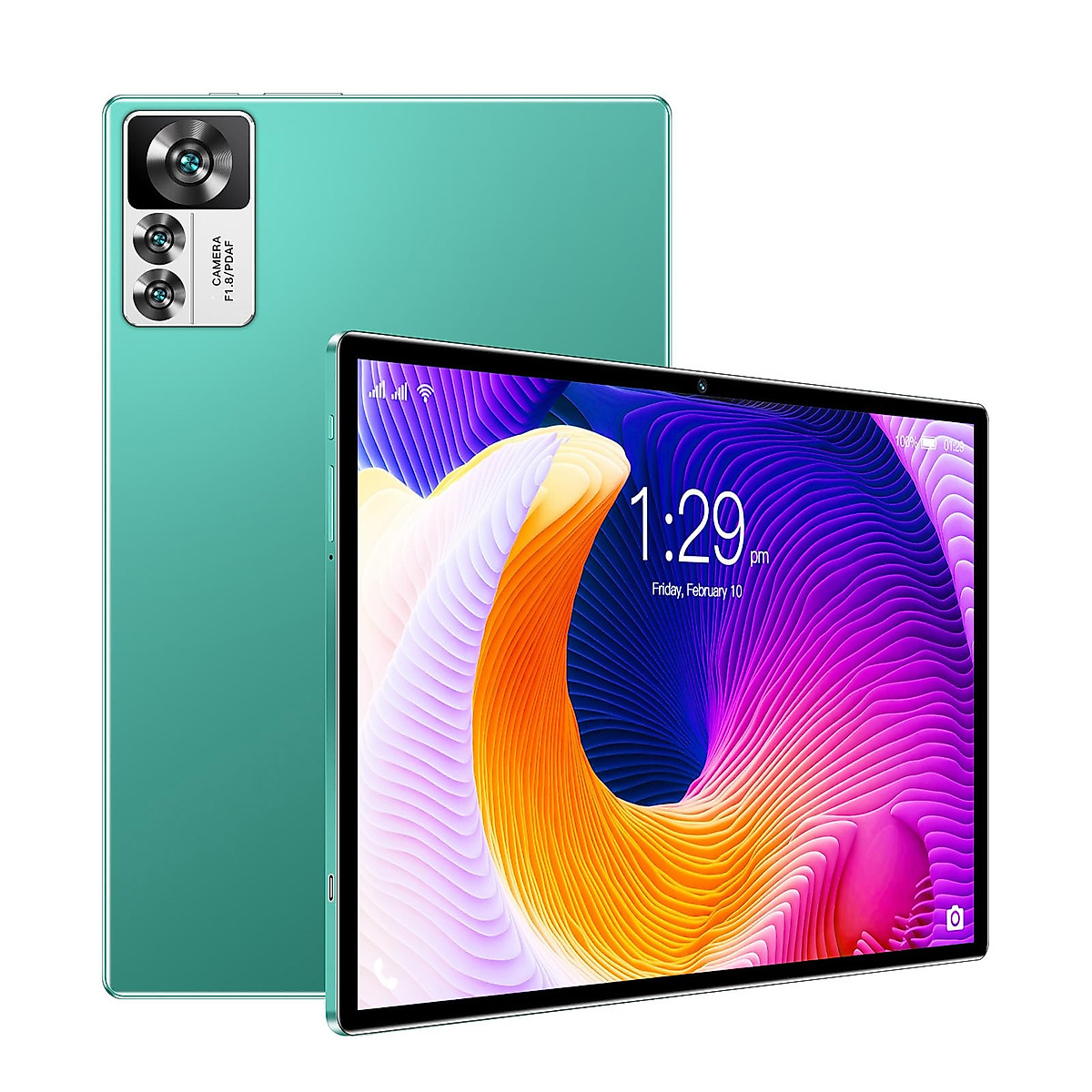 GLOGLOW Gaming Tablet, Office Tablet 8GB RAM 256GB ROM Aluminum Alloy for School (US Plug)