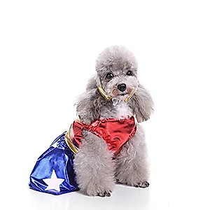 Dog Costume Halloween Costumes Dog Costume Cute Dog Cosplay Fashion Dress Pet Suit Detective Dog Carrying Costume for Puppy Small Medium Large Dogs Dog Photo Props Dog Decoration （3-18lb）