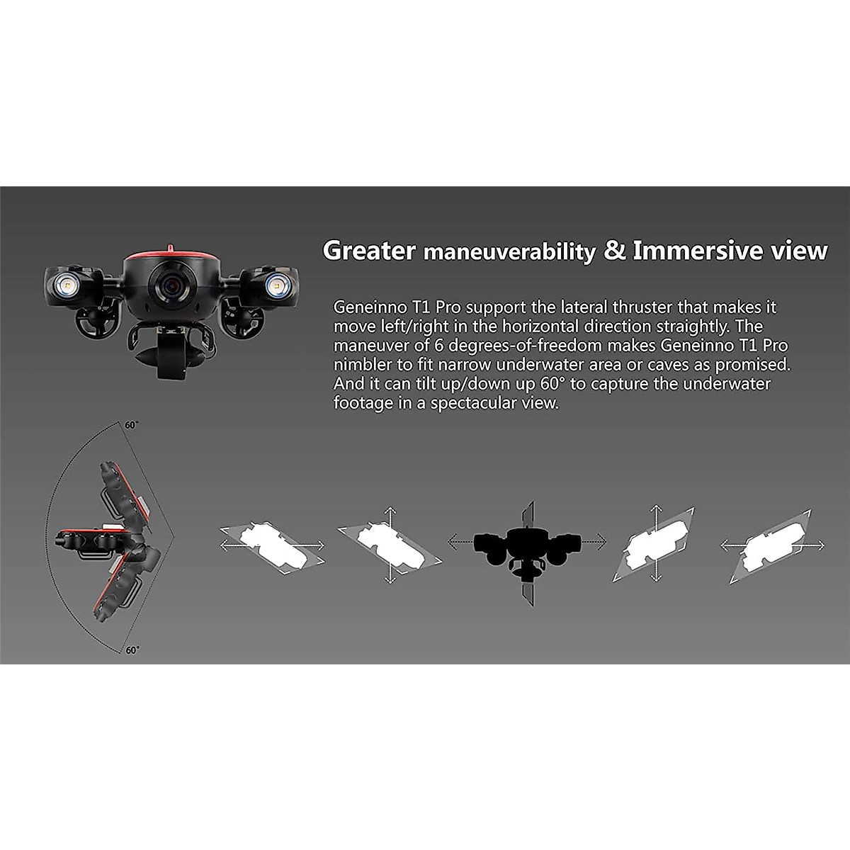 200M Underwater Drone ROV Robot with 4K UHD Action Camera Remote Control Shooting Under Water Camera Unmanned Submarine for Diving Fishing (200m)