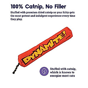 Catstages Green Magic Dynamite Stick Catnip Cat Toy